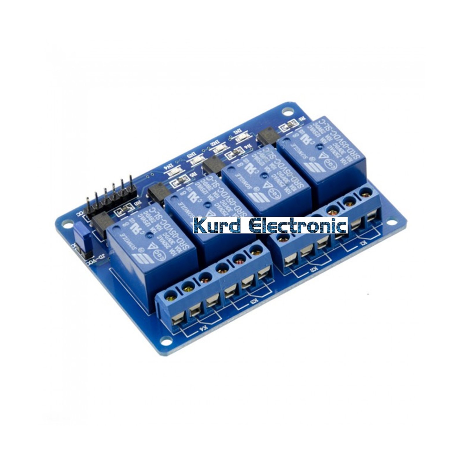 4 Channel Relay 5V Module – Kurd Electronic