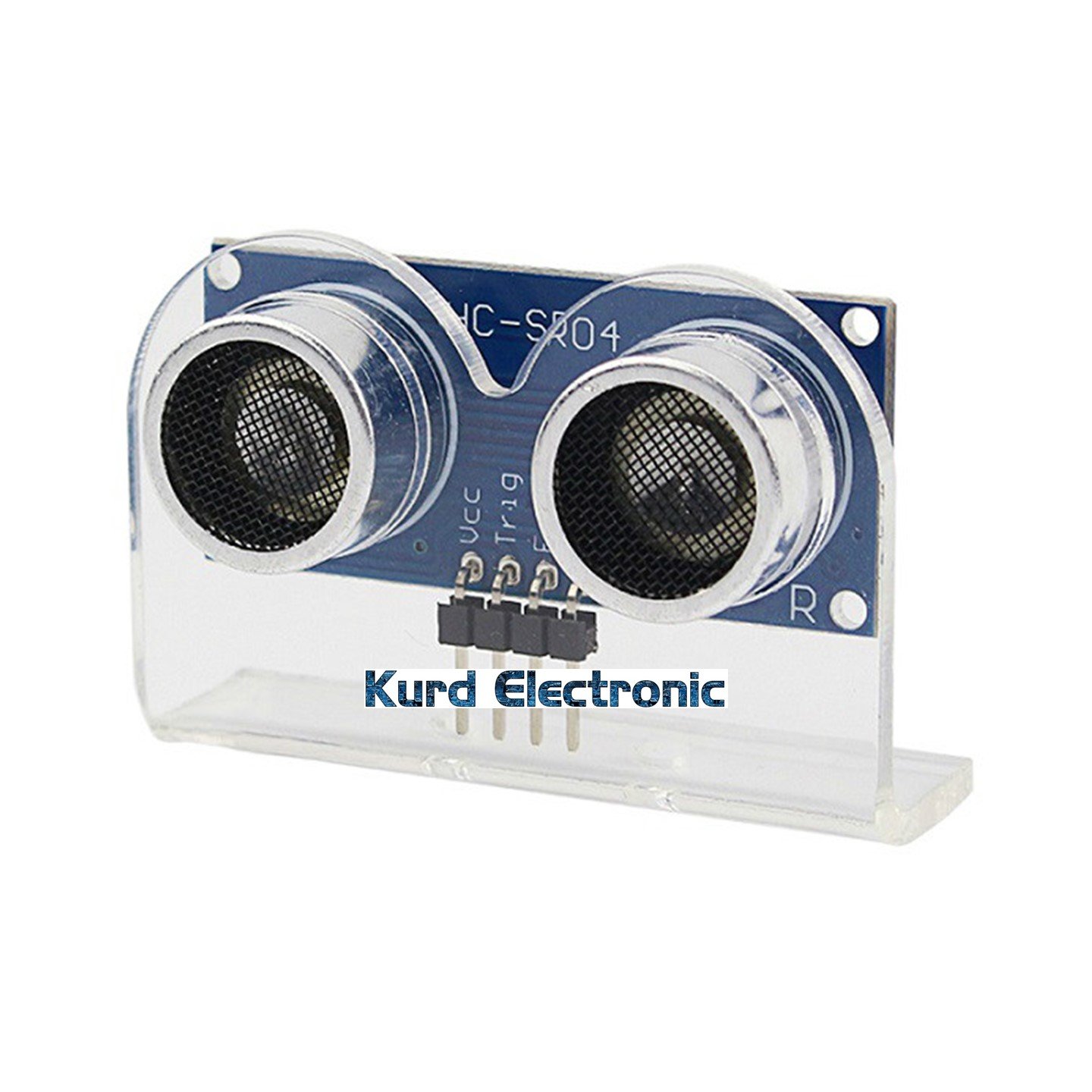Acrylic Fixed Bracket For HC-SR04 Ultrasonic Module – Kurd Electronic