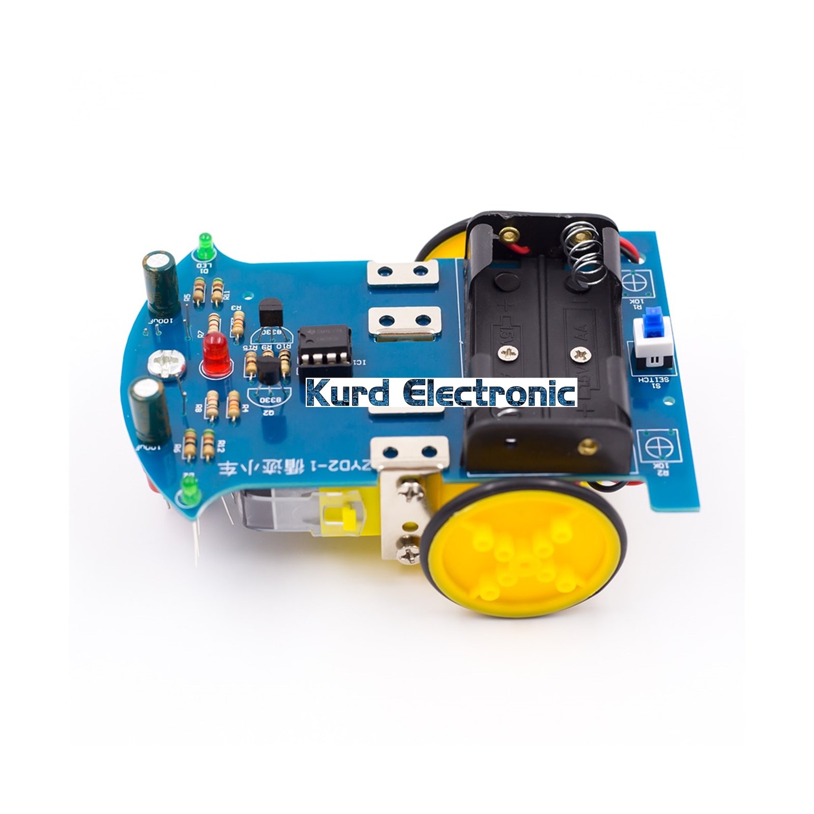 DIY D2-1 Intelligent tracing Car Kit – Kurd Electronic