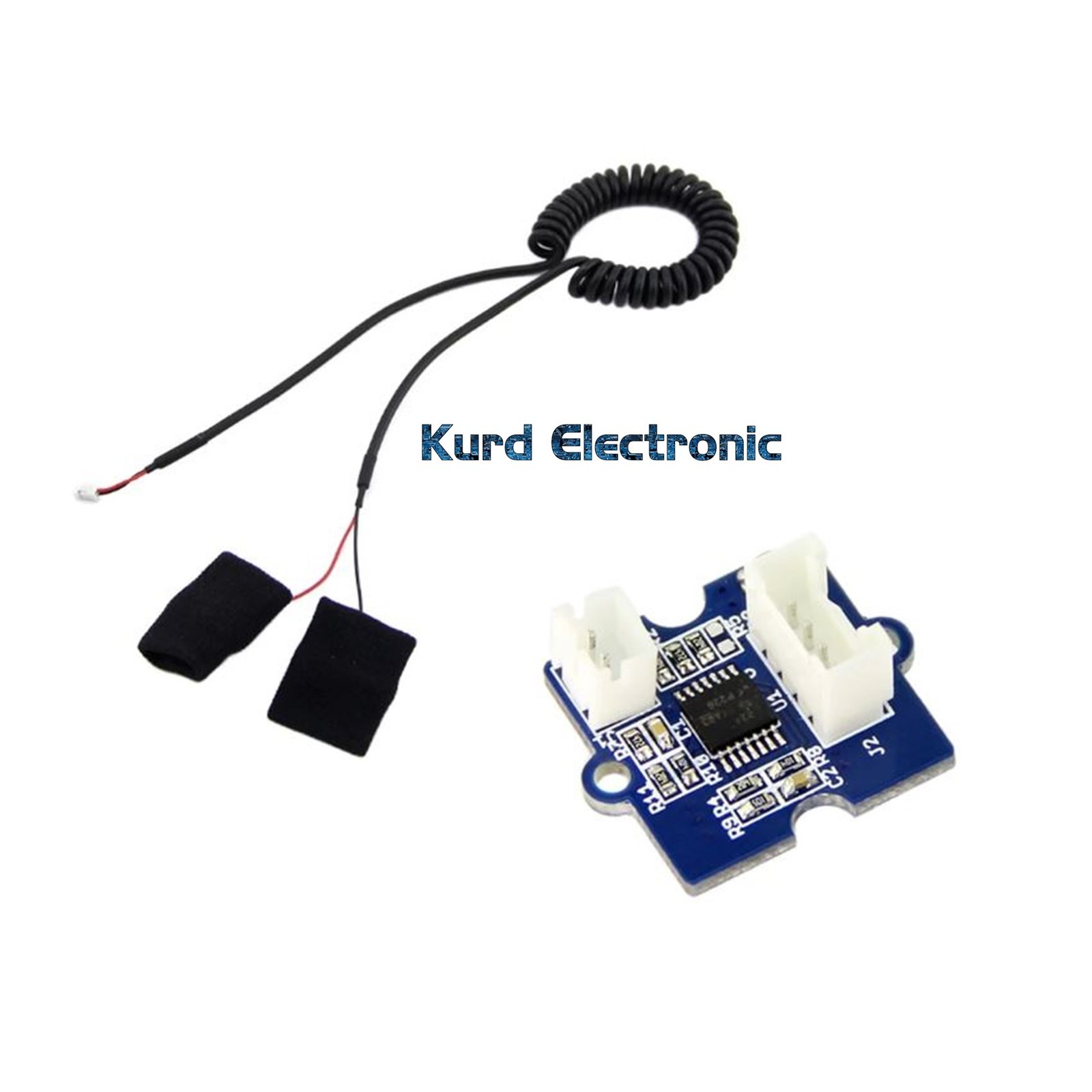 Galvanic Skin Response Skin Current Sensor GSR Kit – Kurd Electronic