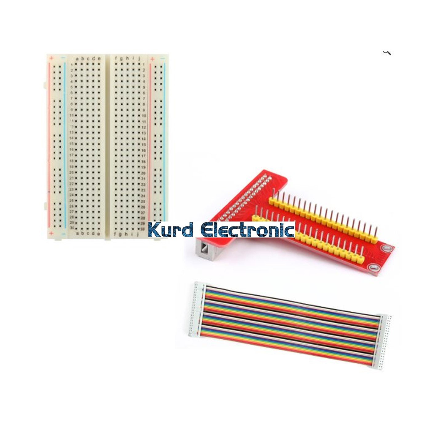 Raspberry PI Red T-type 3 in 1 Kit – Kurd Electronic