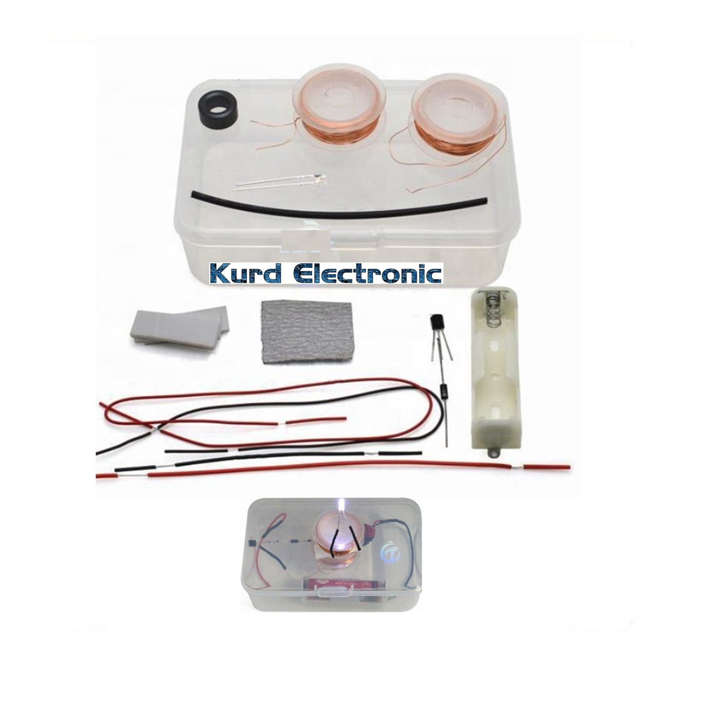 School teaching materials Electricity transmission across separated ...